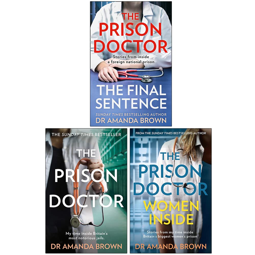 The Prison Doctor Collection 3 Books Set By Dr Amanda Brown (The Fi.. – Lowplex Books