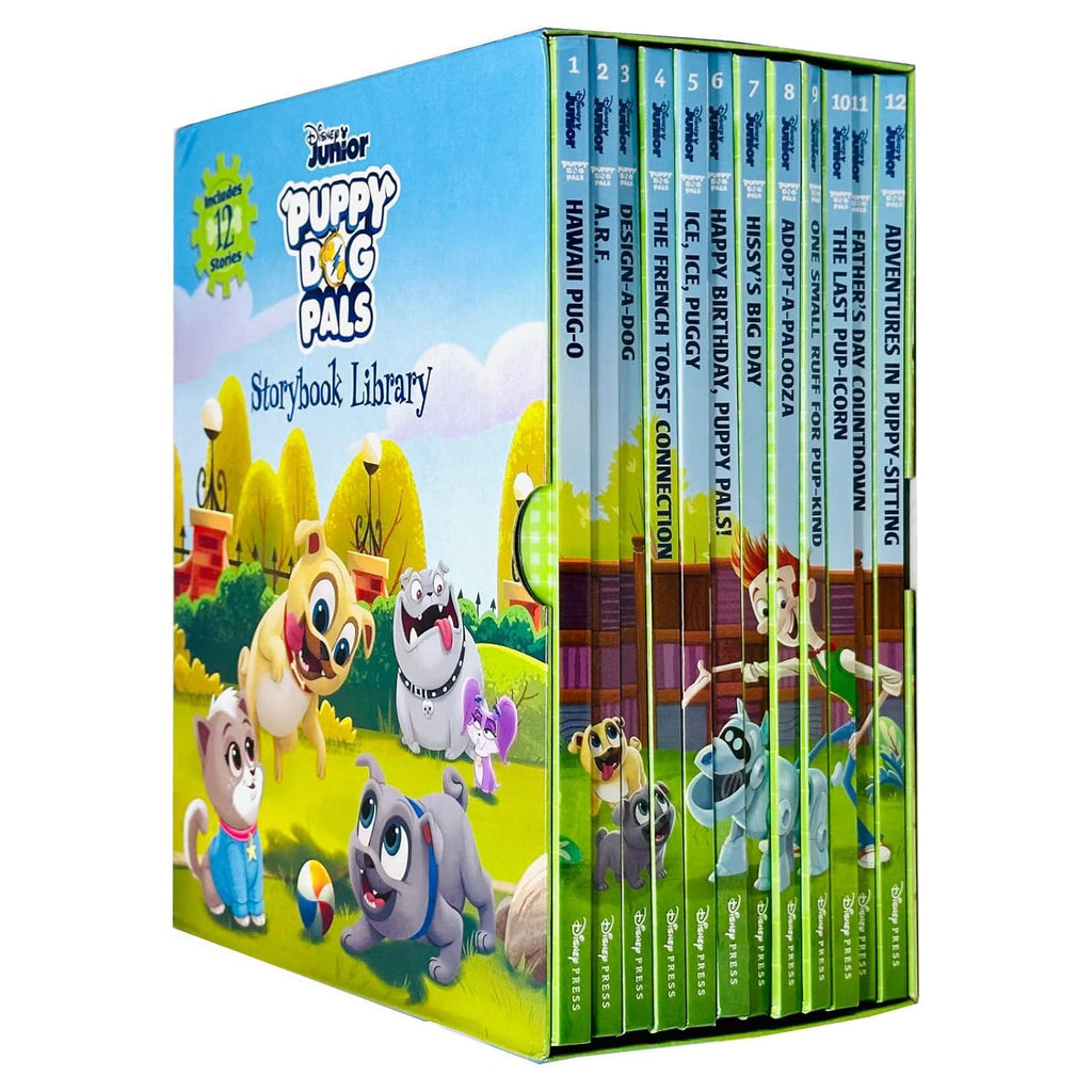 Puppy Dog Pals Storybook Collection for Kids Aged 5+ - 12 Hardback ...