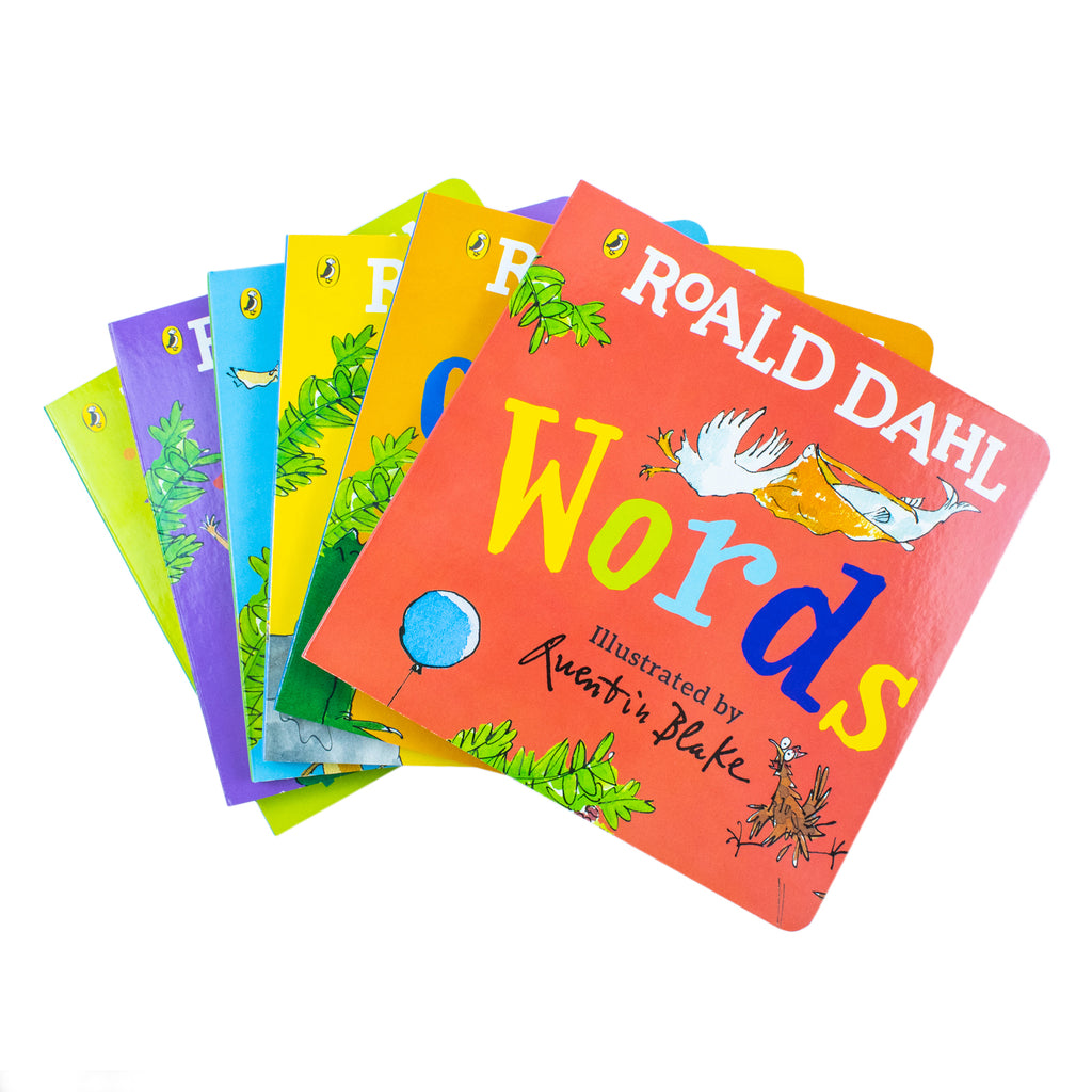 Roald Dahl Early Learning Pre-School Children Collection 6 Books Board ...