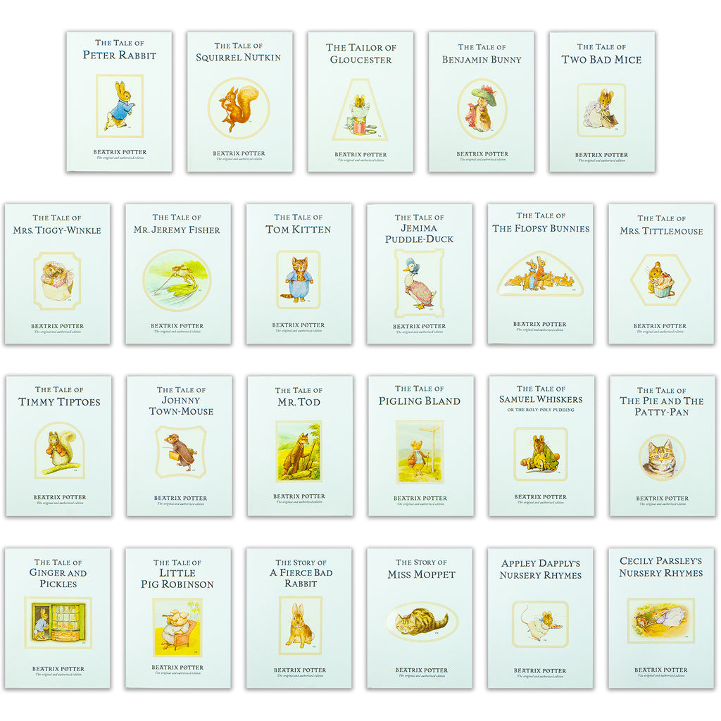 Peter Rabbit by Beatrix Potter 23 Books Box Set Hardback Collection ...