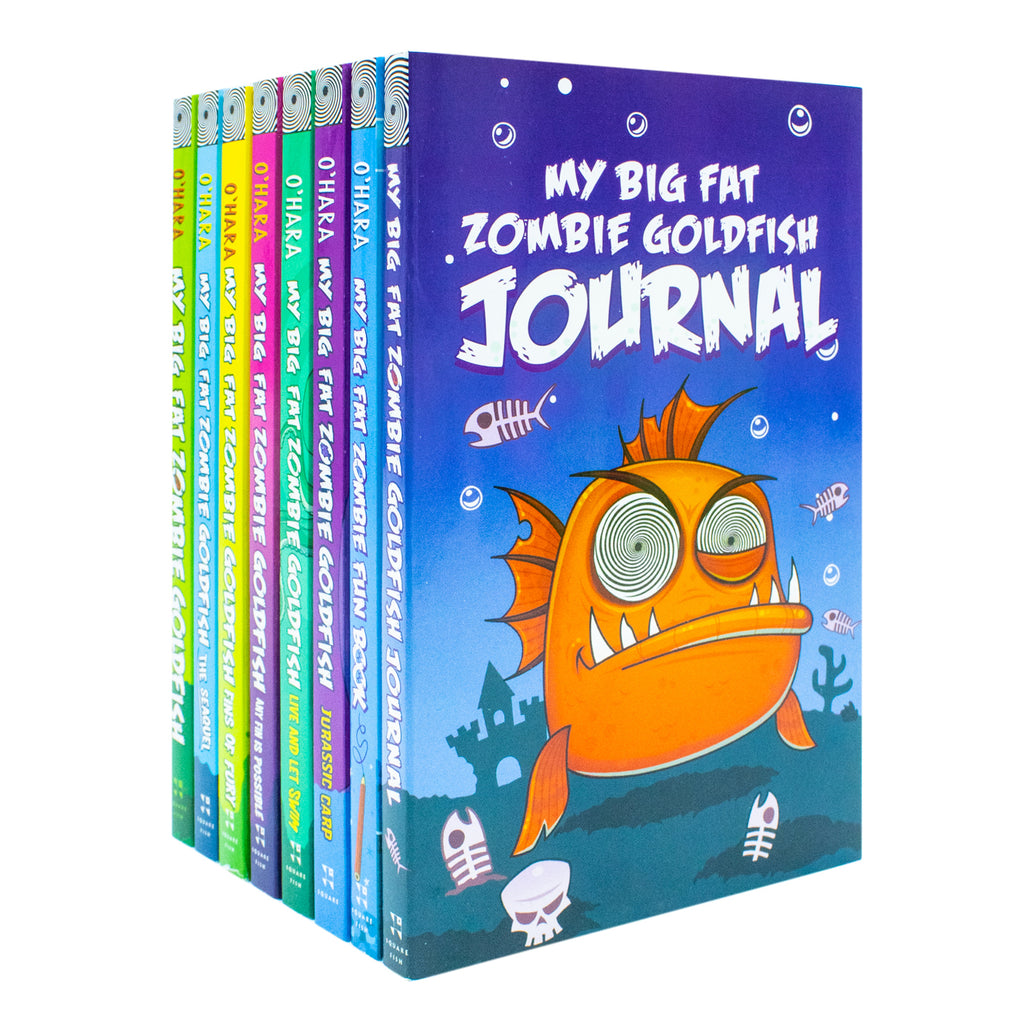 My Big Fat Zombie Goldfish Boxed Set 8 Books Collection by Mo O'Hara ...