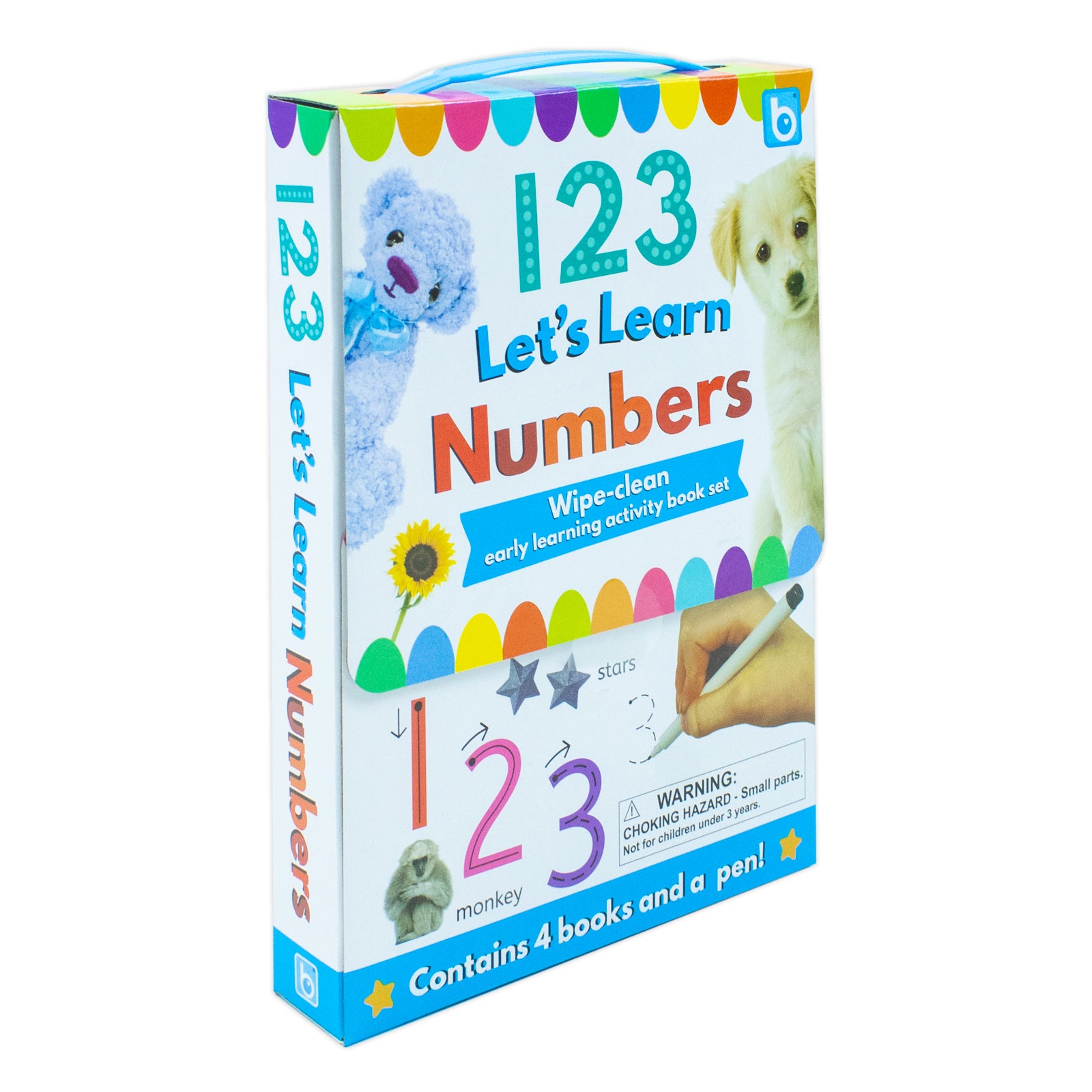 123 Let's Learn Numbers Wipe Clean 4 Books Set inc Pen – Lowplex Books