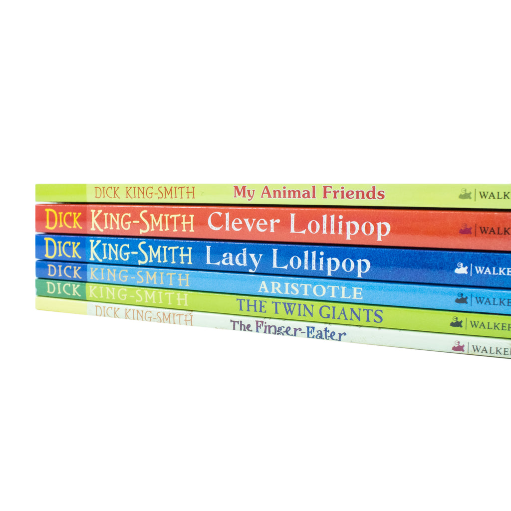 Dick King Smith Collection: 6 Books for Kids Age 8+ in Paperback – Lowplex Books