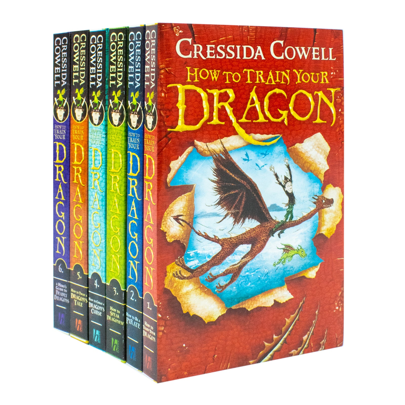 How To Train Your Dragon 6 Books Collection, 1 to 6 by ‎Cressida Cowel ...