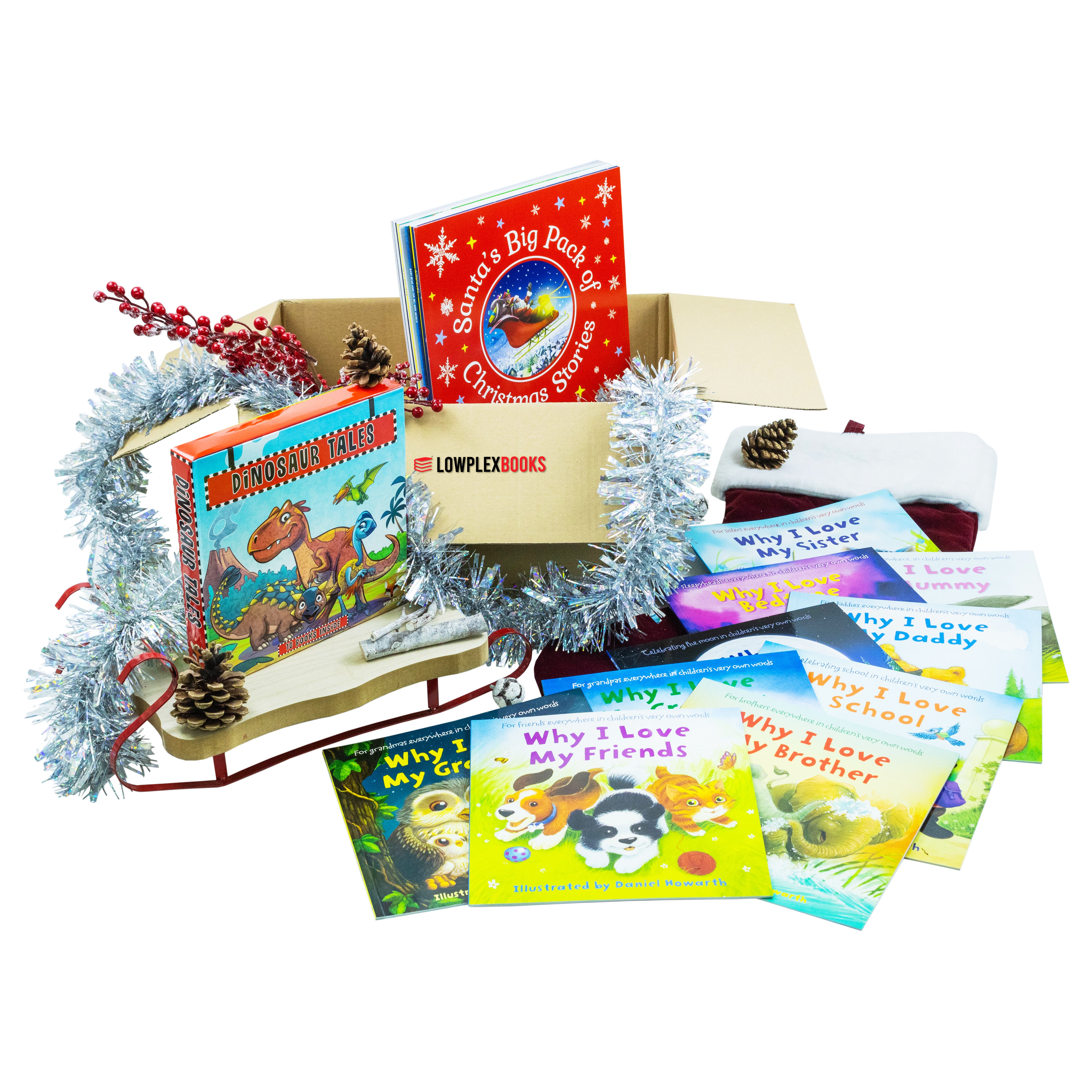 Ultimate Christmas Storytime Bundle, Santa’s Big Pack, Dinosaur Tales ...