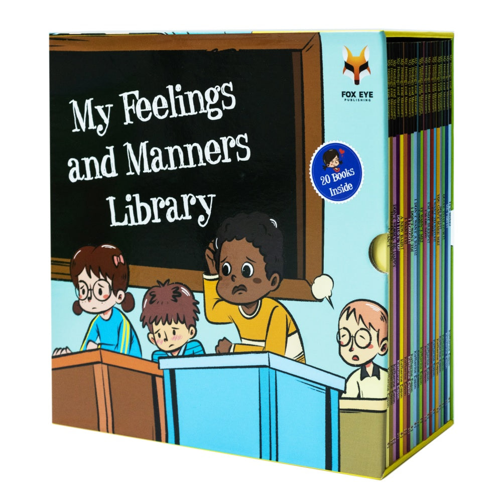 My Feelings and Manners Library 20 Books Box set Collection Behaviour ...