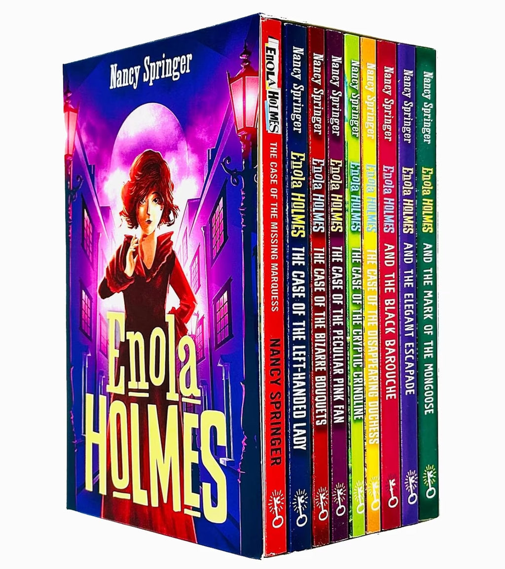 Enola Holmes 9 Books Collection Set by Nancy Springer(The Case of the ...