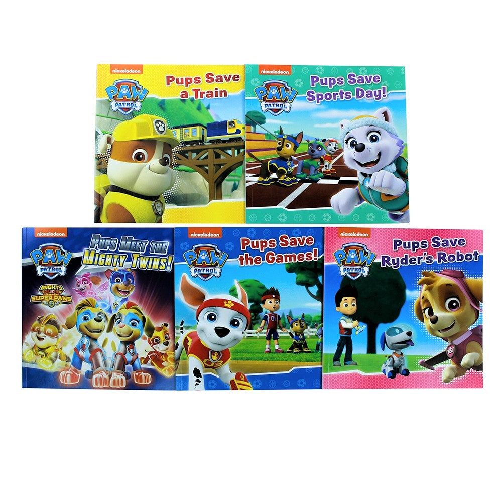 Nickelodeon PAW Patrol Pups Collection 5 Books Set – Lowplex