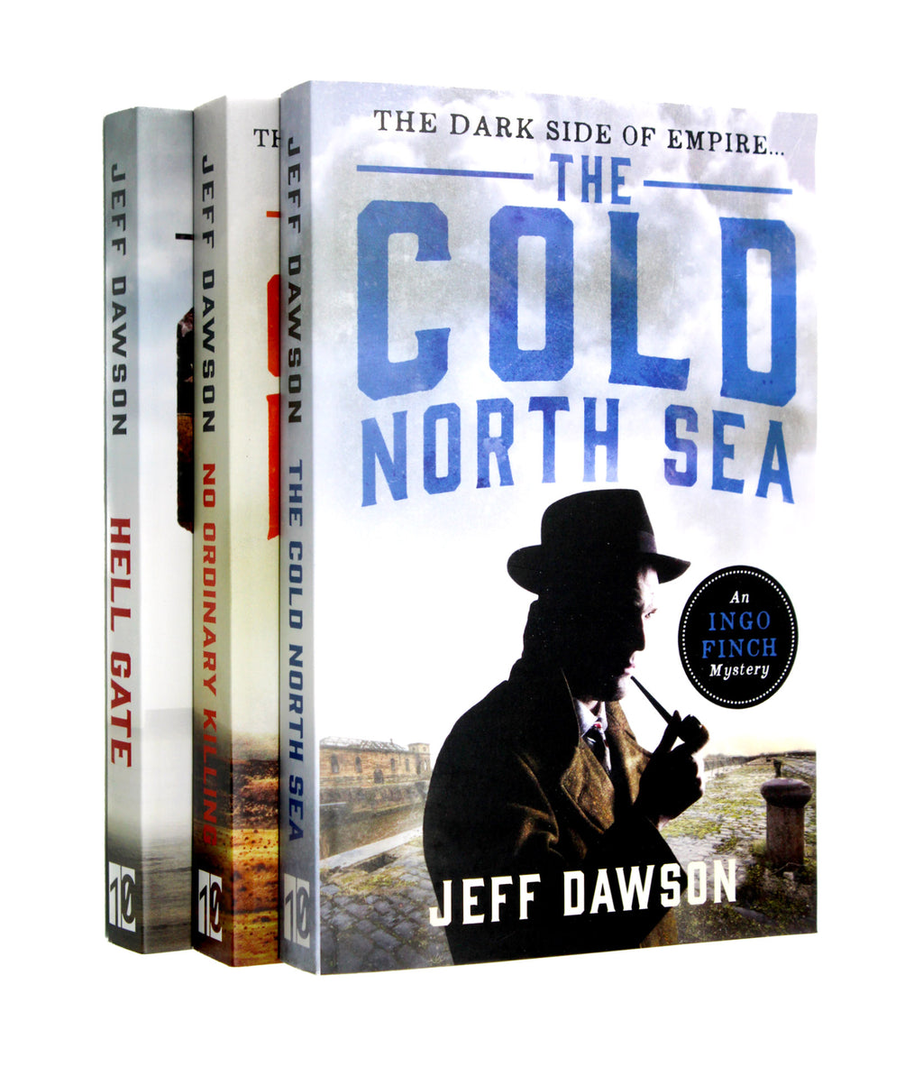 Ingo Finch Series Collection 3 Books Set By Jeff Dawson (Hell Gate, Th – Lowplex Books