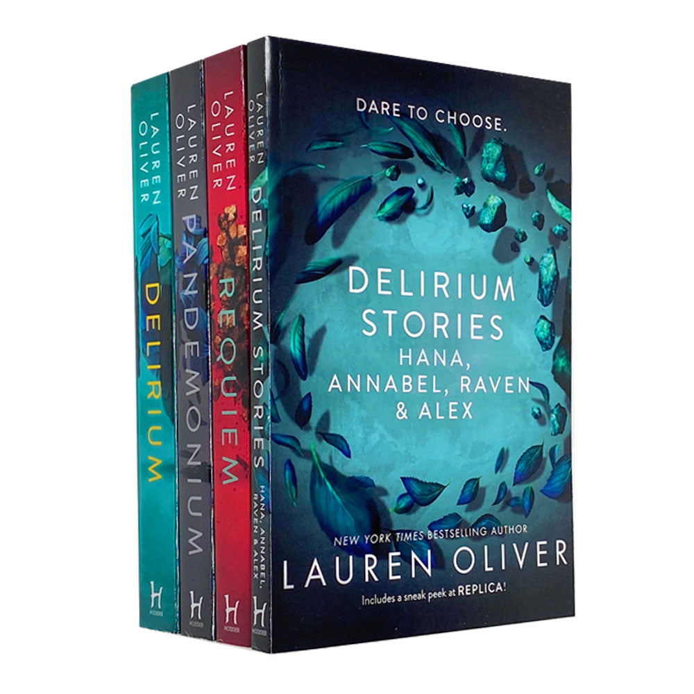 Delirium Series The Complete 4 Books Collection Box Set By Lauren Oliv ...