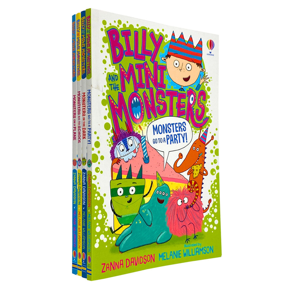 Billy and the Mini Monsters 4 Books Collection Set by Zanna Davidson I ...