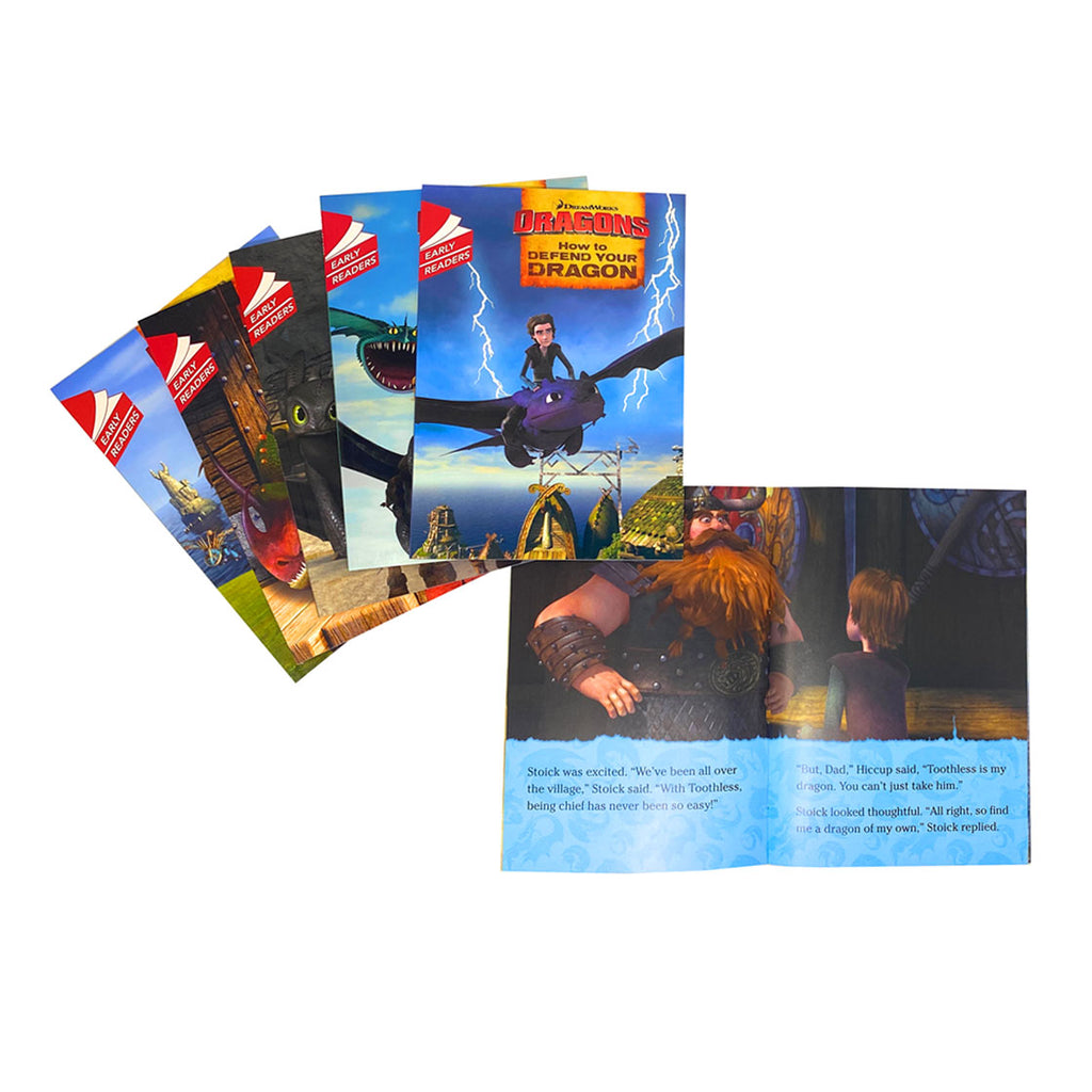 How to Train your Dragon DreamWorks Readers Series 6 Books Collection ...