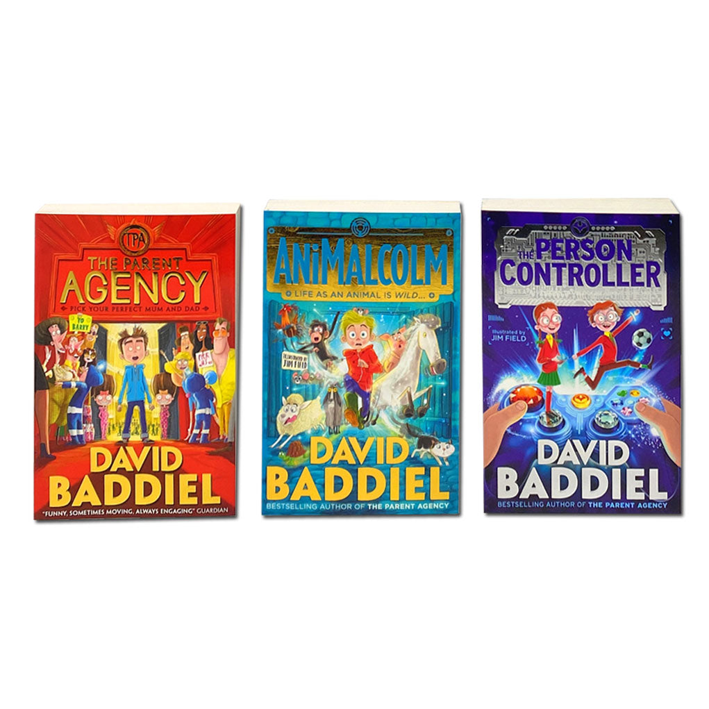 Blockbuster David Baddiel 3 Books Set Collection The Parent Agency ...