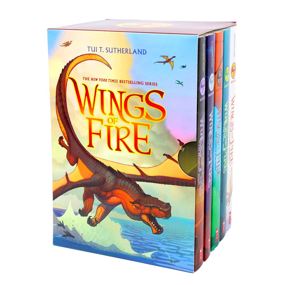 Wings of Fire 5 Books Boxset Collection By Tui T Sutherland - Ages 9-1 ...