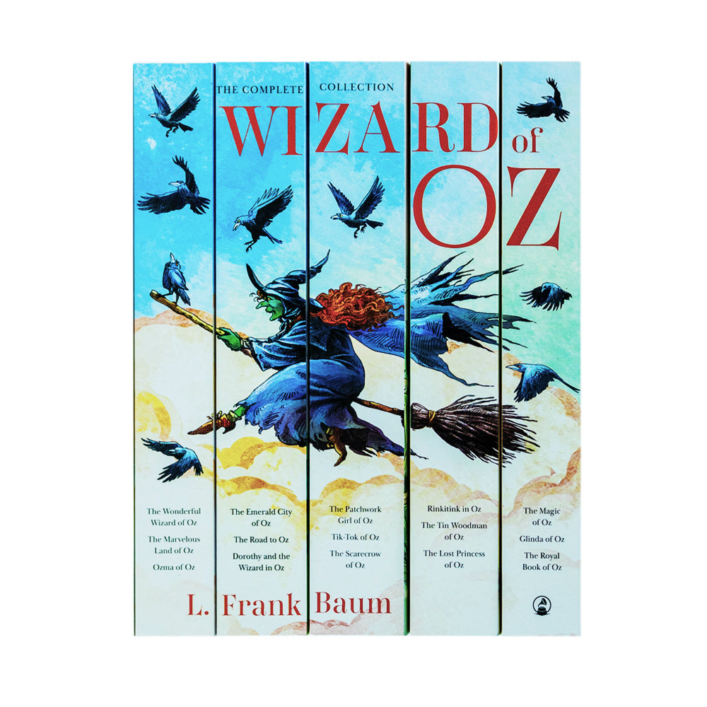 15 Book Wizard of Oz Series by L. Frank Baum in Hardback Format ...