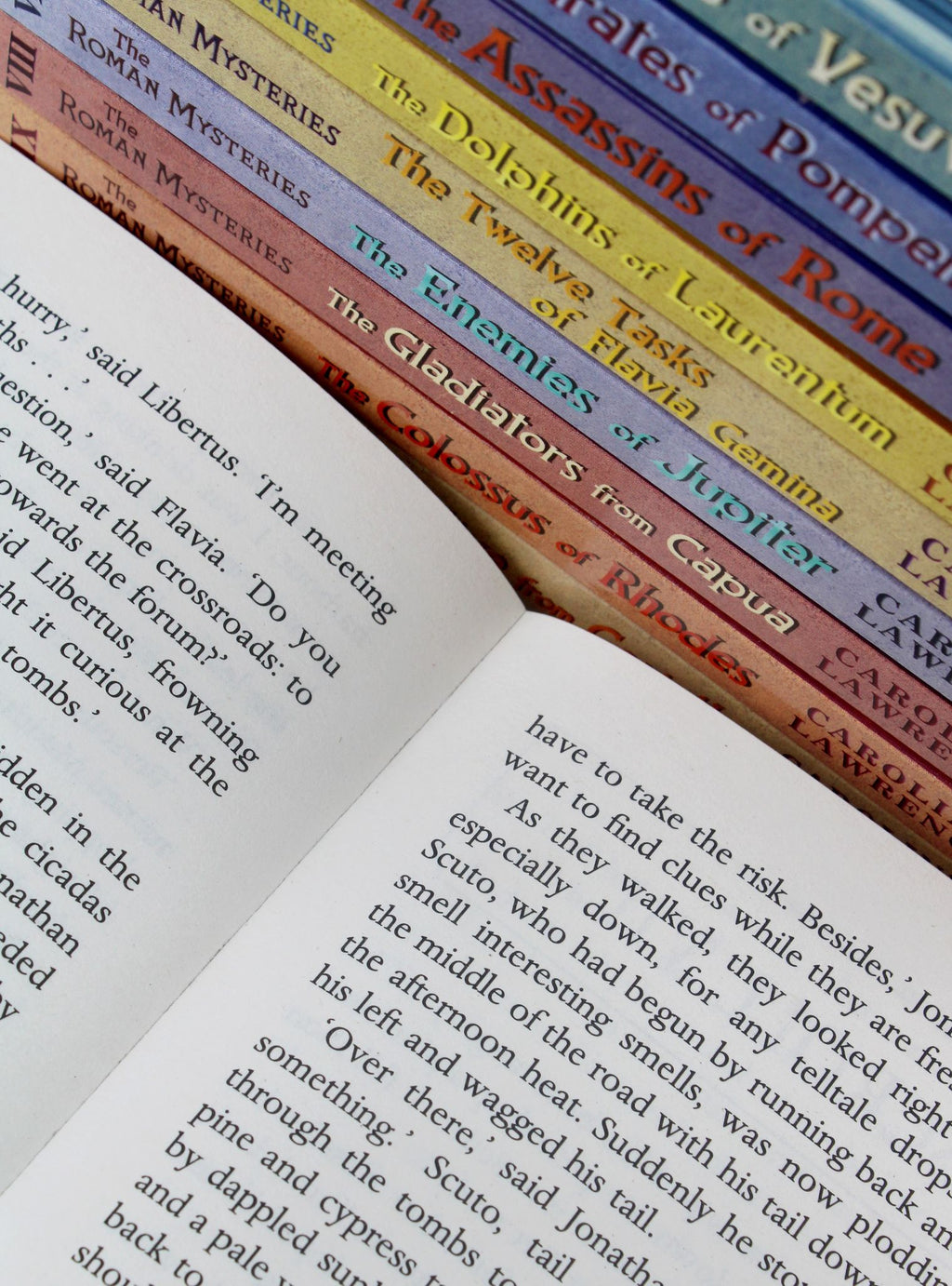 The Roman Mysteries Epic 10 Books Collection Box Set by Caroline Lawre ...