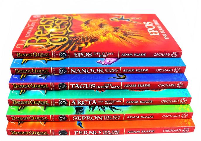 Beast Quest Series 1 Collection 6 Books Set By Adam Blade – Lowplex Books