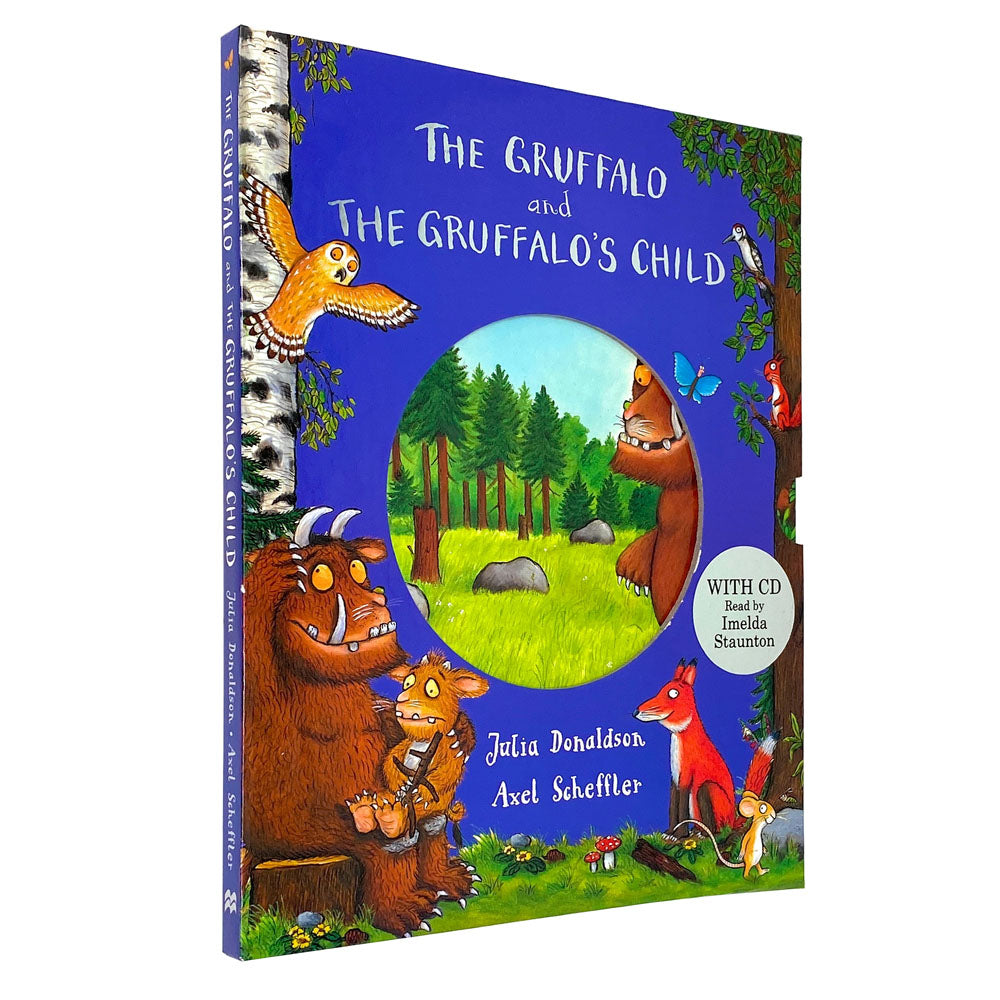 The Gruffalo and The Gruffalo's Child book set collection with Audio C ...