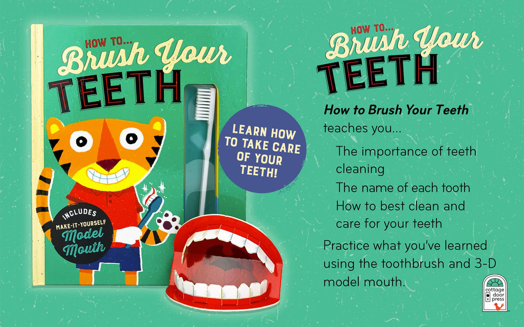 Brush Your Teeth Poster February Is Children's Oral Health Month, And