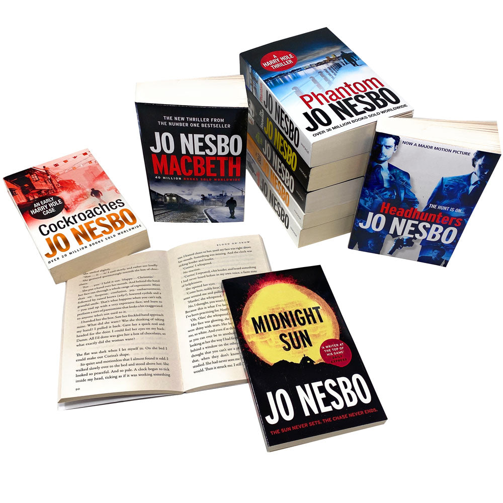 Jo Nesbo 10 Books Collection Set Harry Hole Thriller Collection Inc Ph ...