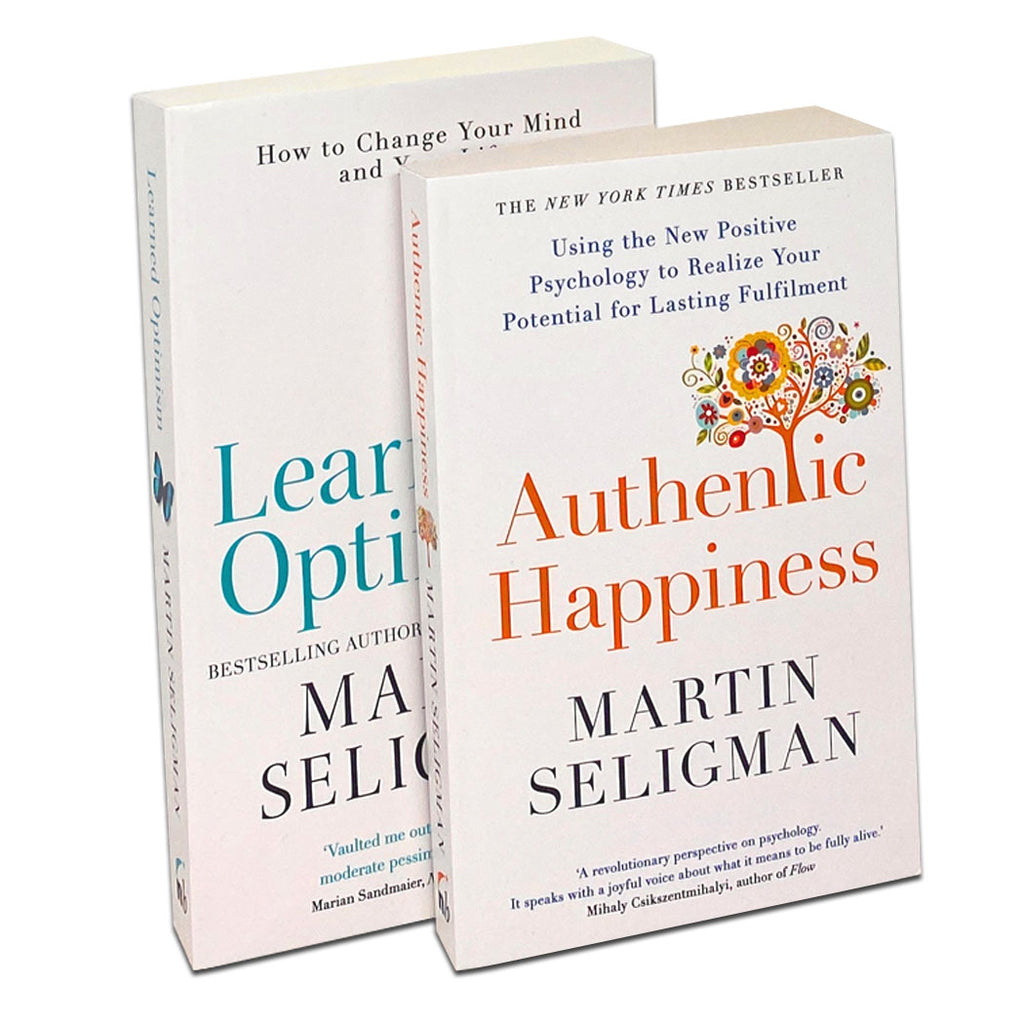 Martin Seligman 2 Books Set Collection Authentic Happiness Learned O Martin Seligman 2 Books Set Collection Authentic Happiness Learned O
