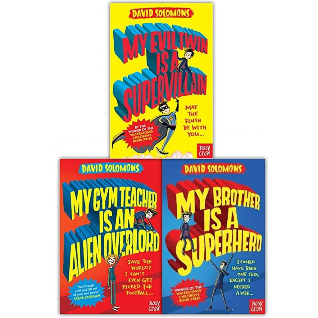 My Brother Is A Superhero Series Collection 3 Book Set By David Solomo ...