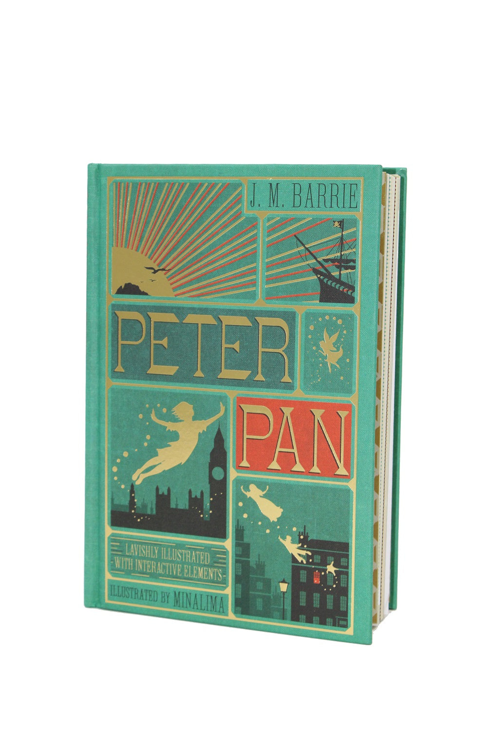 Peter Pan (MinaLima Edition) lllustrated with Interactive Elements J. – Lowplex
