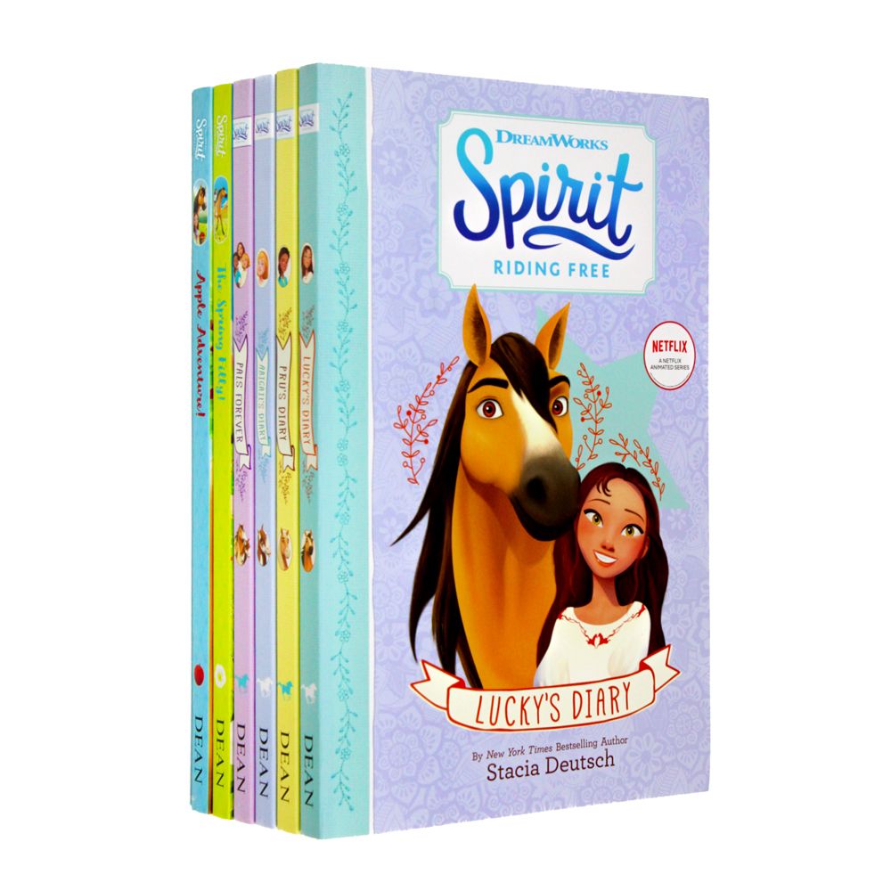 Spirit Riding Free Series 6 Books Collection Set By Stacia Deutsch ( L – Lowplex