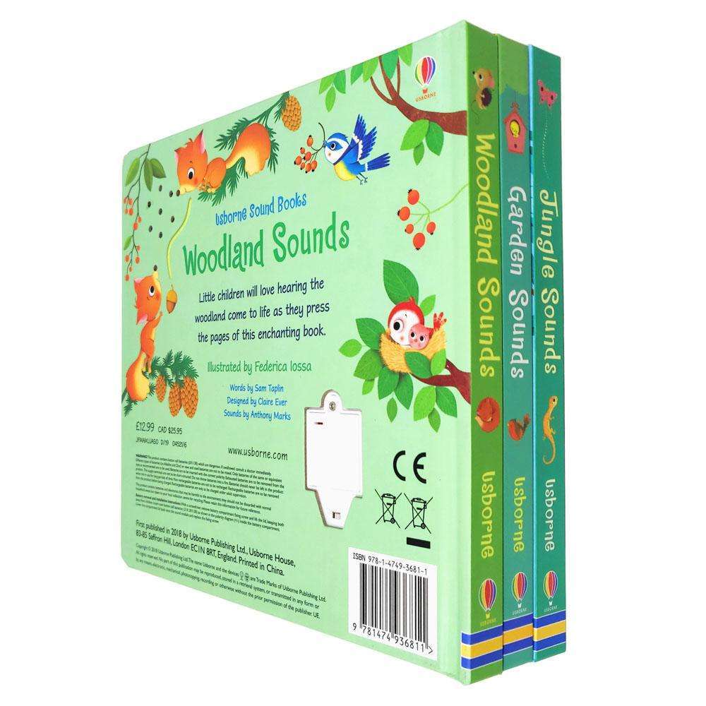 Usborne Sound Book Collection 3 Books Collection Set by Sam Taplin ...