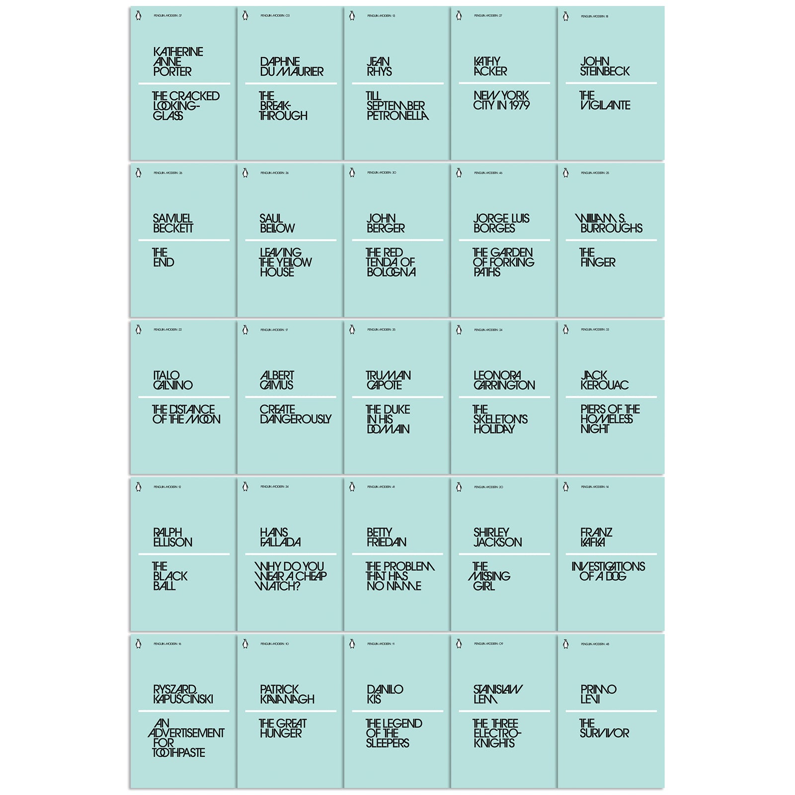 Penguin Modern Box Set 50 Books Collection – Lowplex Books