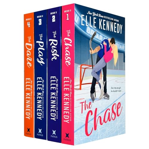 Briar U Series Books 1-4 Collection Set by Elle Kennedy (The Chase, Th ...