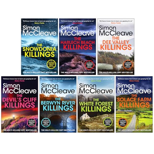 DI Ruth Hunter Series 1-7 Books Collection Set By Simon McCleave (The ...