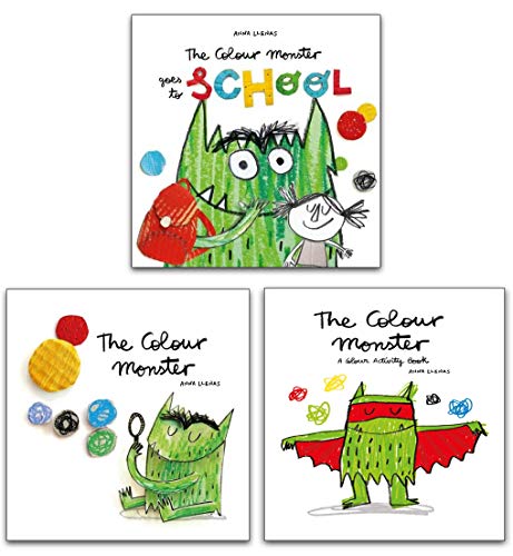 Anna Llenas Collection 3 Books Set (The Colour Monster, The Colour Mon ...