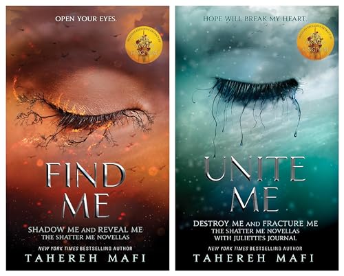 Shatter Me Series by Tahereh Mafi - 2 Books for ages 12+ – Lowplex Books