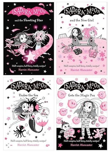 Isadora Moon Collection Volume 14-17 by Harriet Muncaster (7 ...
