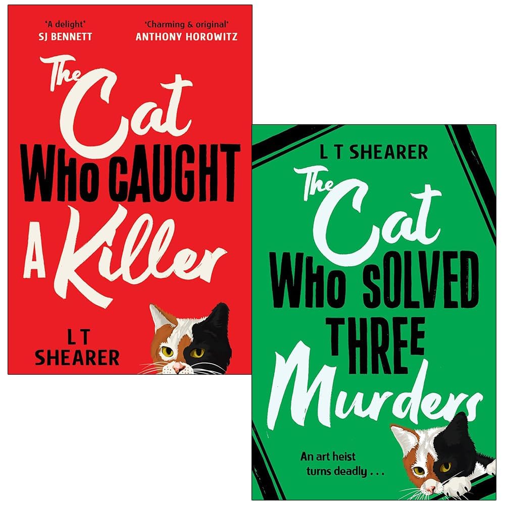 Conrad the Cat Detective Series By LT Shearer 2 Books Collection Set ...
