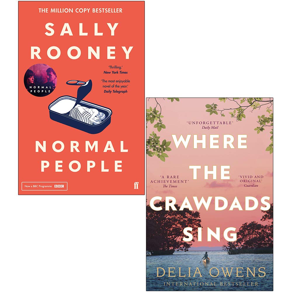 Normal People, Where the Crawdads Sing 2 Books Collection Set – Lowplex ...