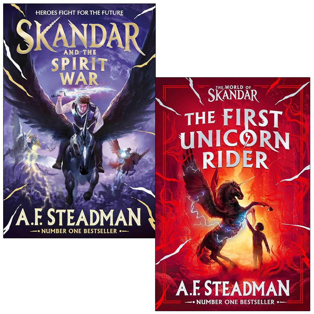Skandar Series 2 Books Collection Set By A.F. Steadman (Skandar and th ...