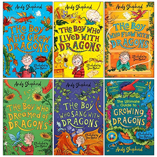 The Boy Who Grew Dragons Series 6 Books Set By Andy Shepherd – Lowplex ...