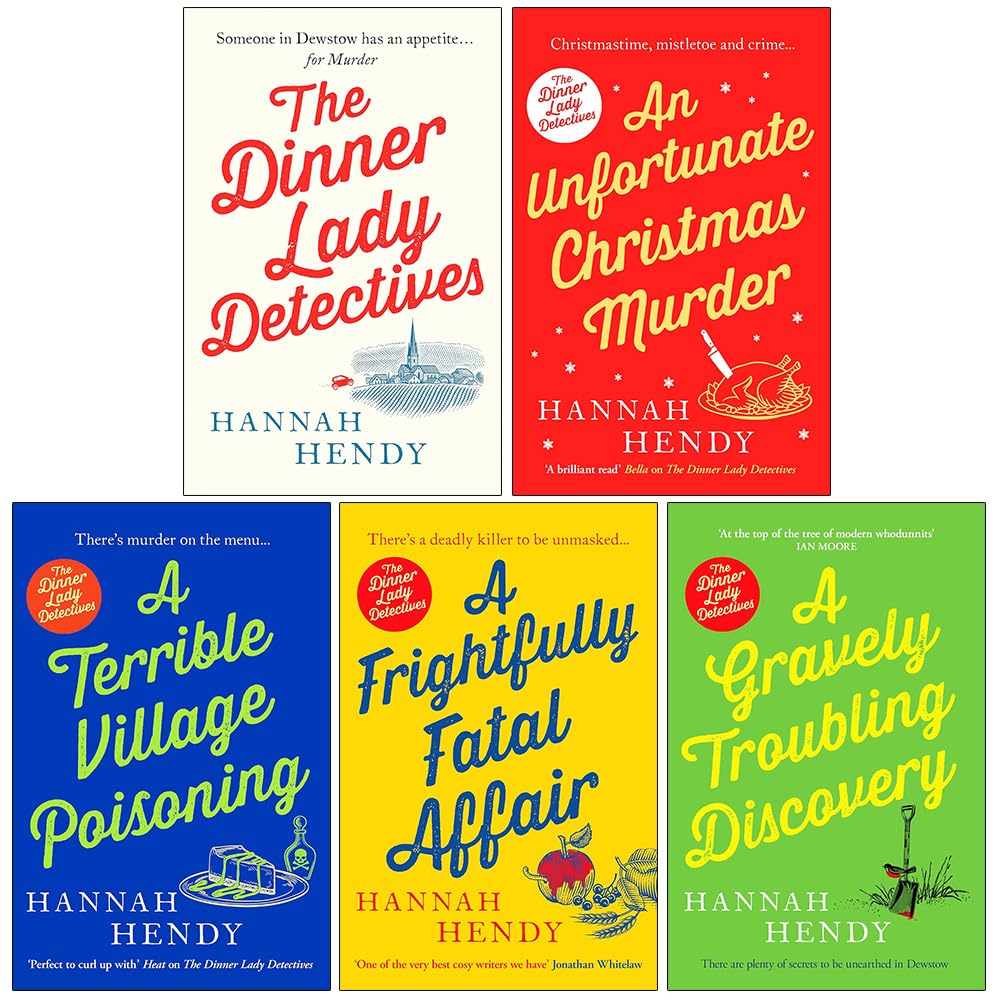 The Dinner Lady Detectives: 5 Book Cozy Mystery Collection – Lowplex Books