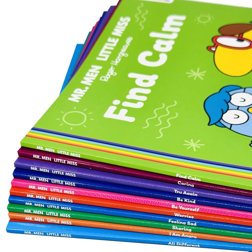 Mr Men and Little Miss Discover You 10 Books Collection Set By Roger H ...