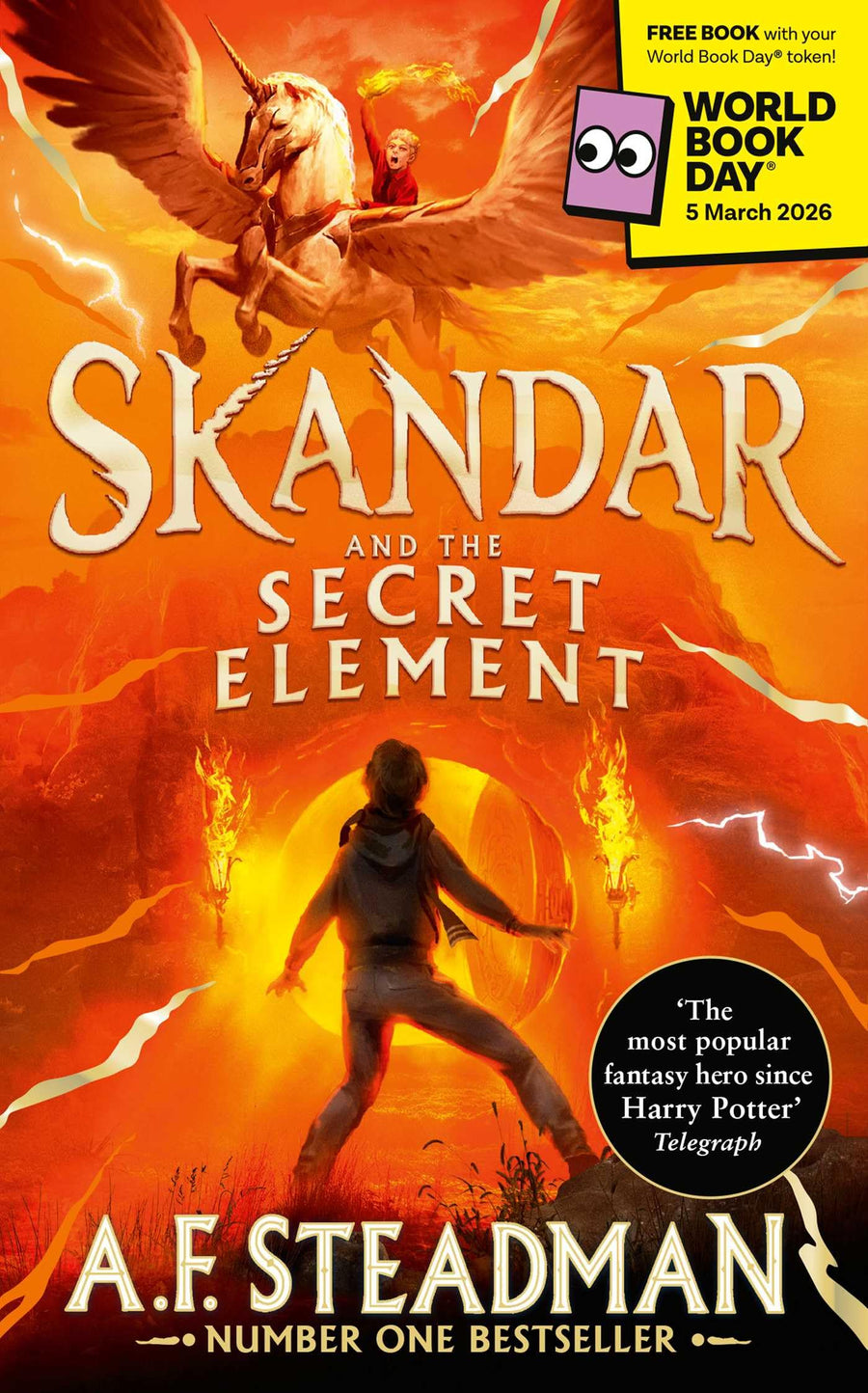 Skandar and the Secret Element: World Book Day 2026 by A.F. Steadman ...