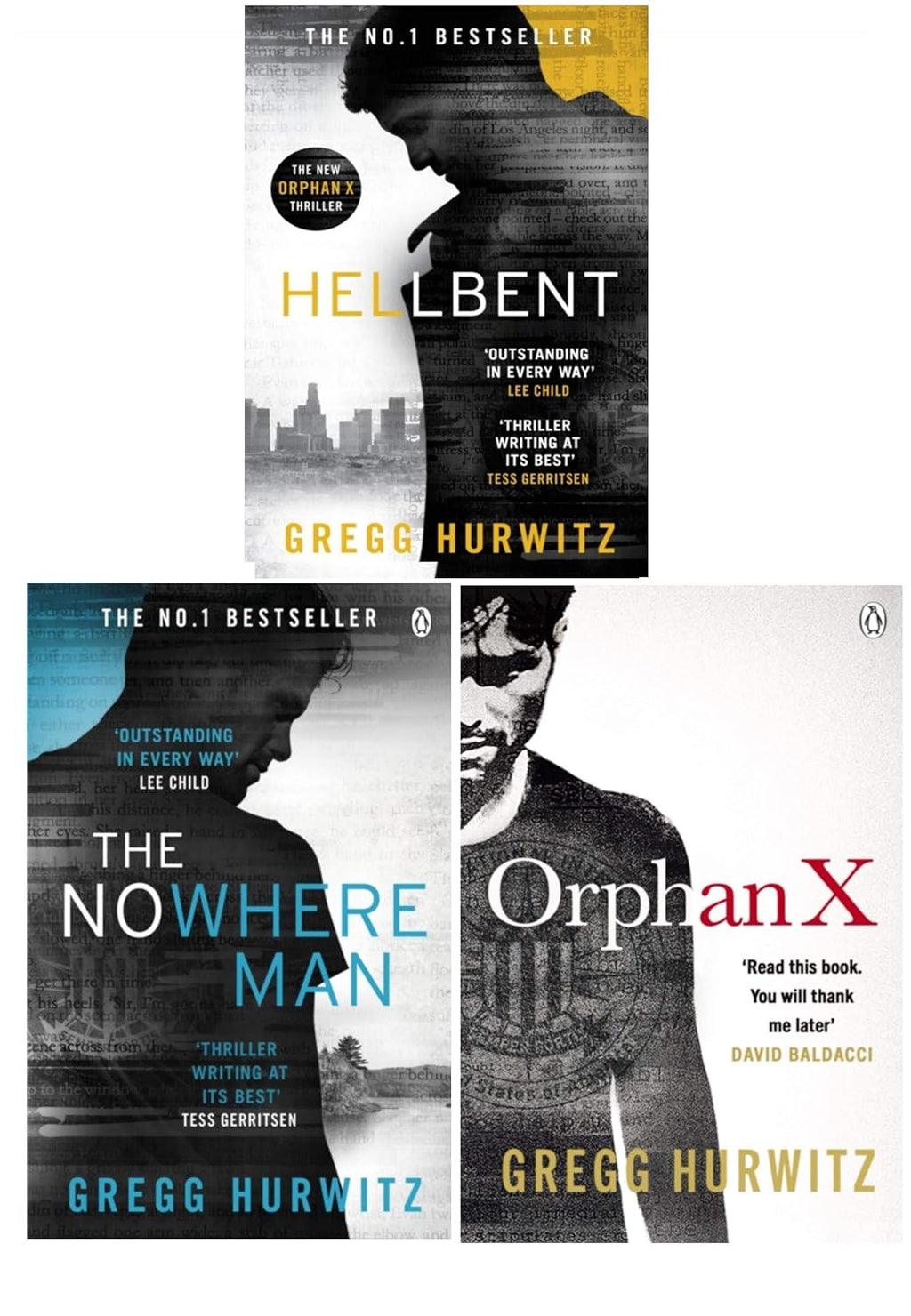 Gregg hurwitz Orphan X Series 3 Books Collection Set – Lowplex Books