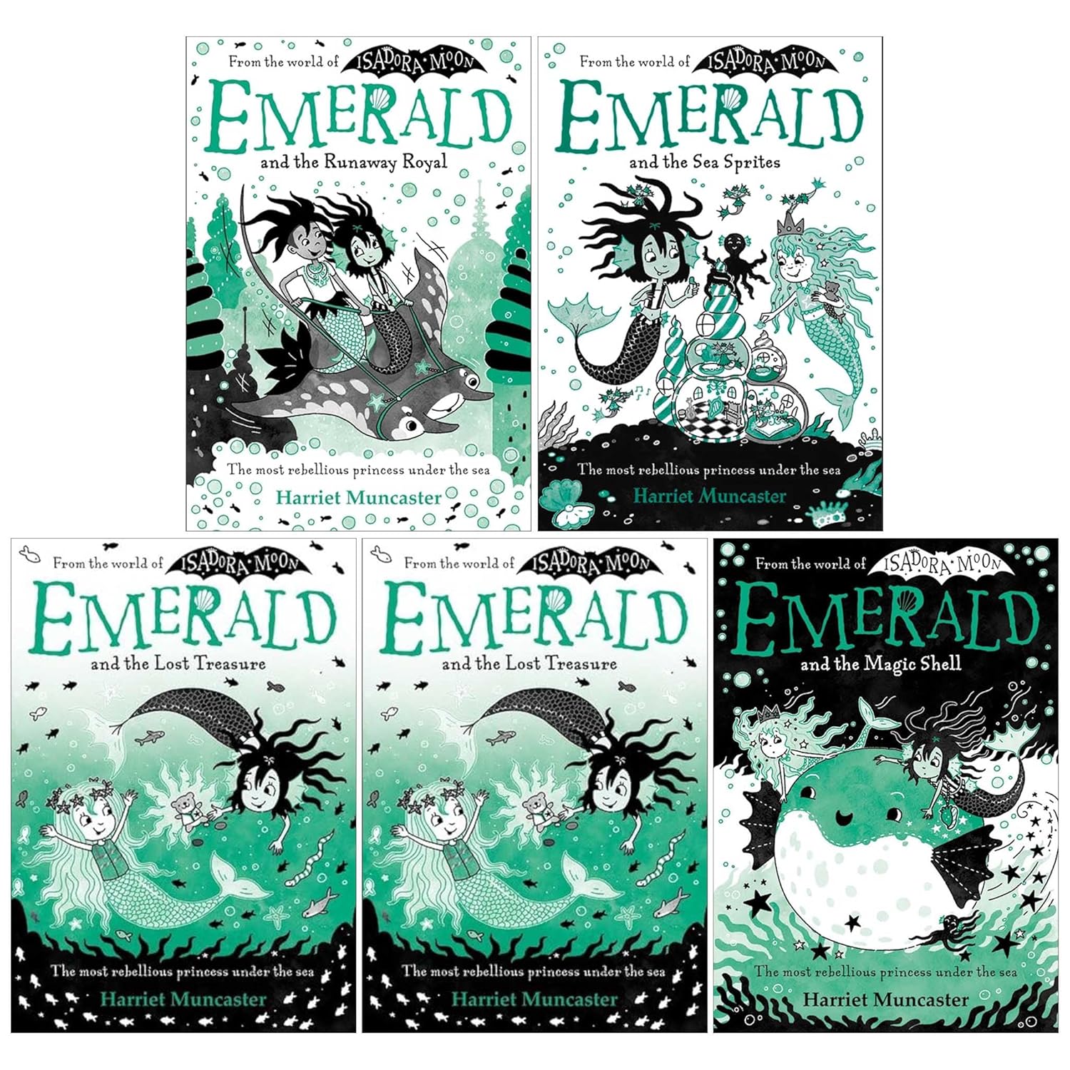 Emerald Series Collection - 5 Books by Harriet Muncaster – Lowplex Books