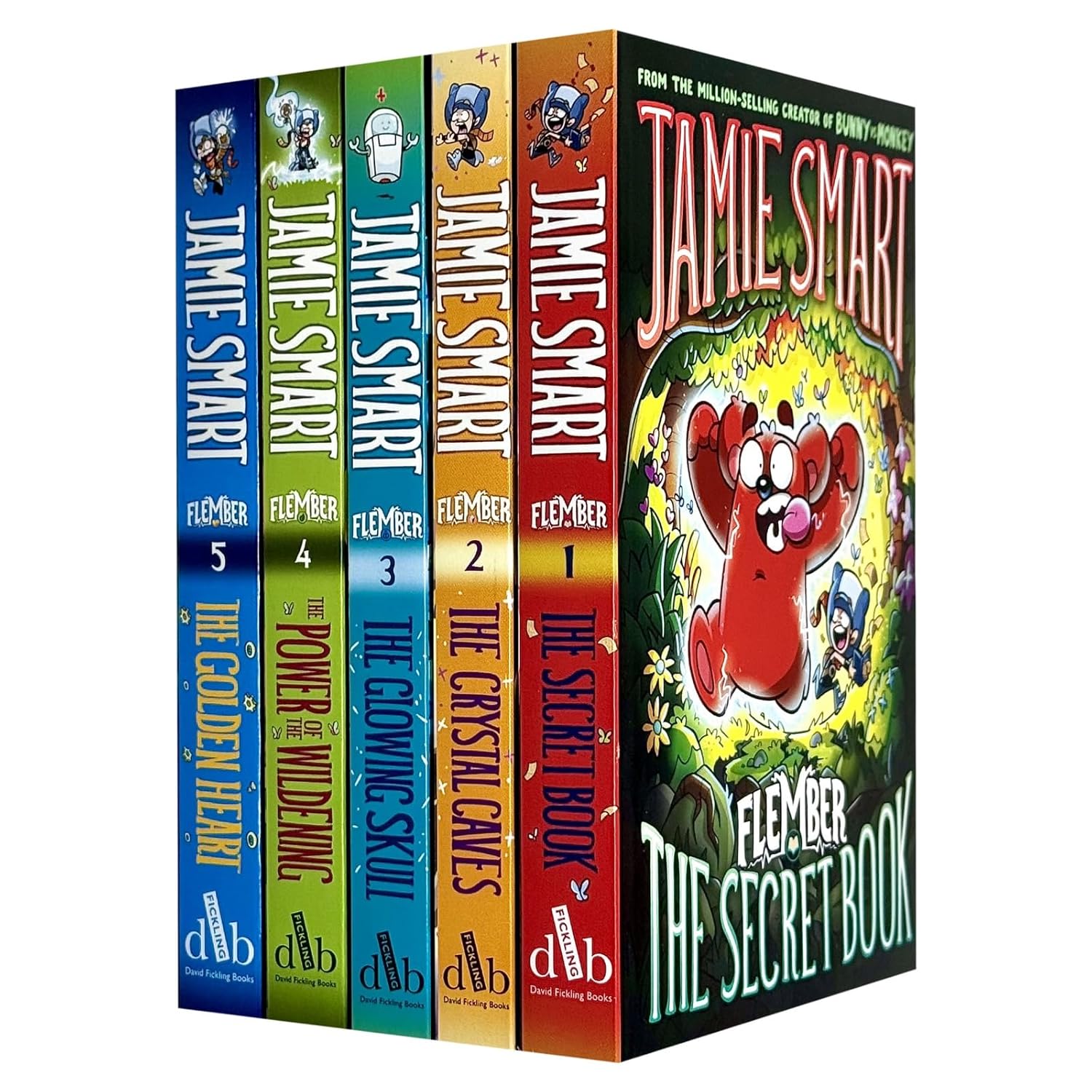 Flember Series: 4 Books by Jamie Smart - Adventure for Kids (8 ...