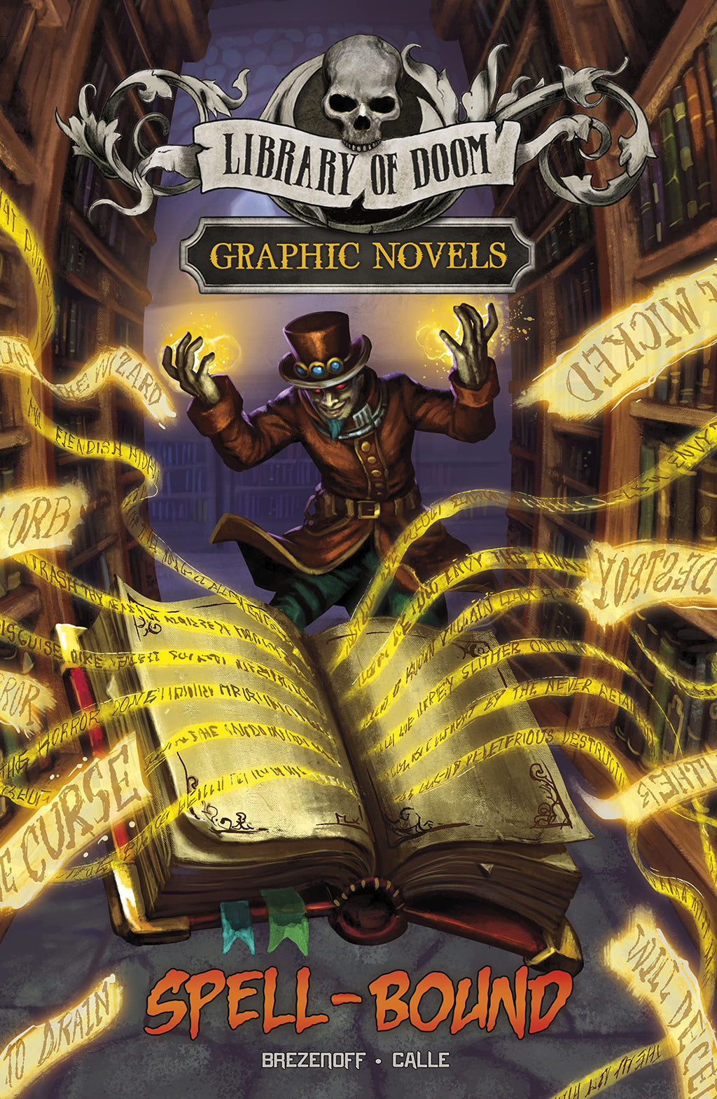 Library of Doom Graphic Novels Collection 8 Books Set by Steve Brezeno ...