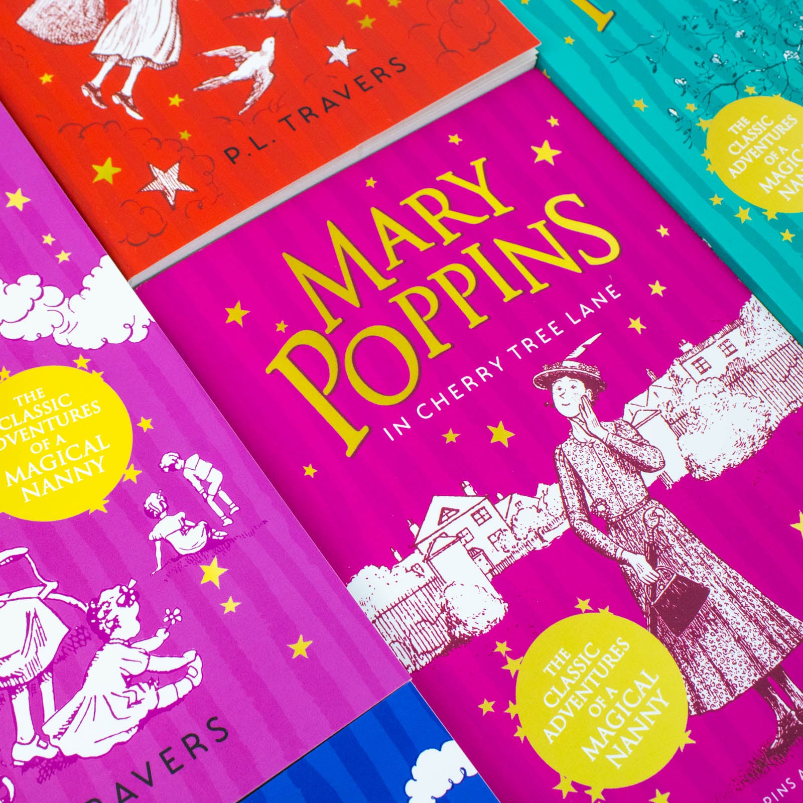 mary poppins 5 books collection by p. l. travers for ages 8+ – Lowplex ...