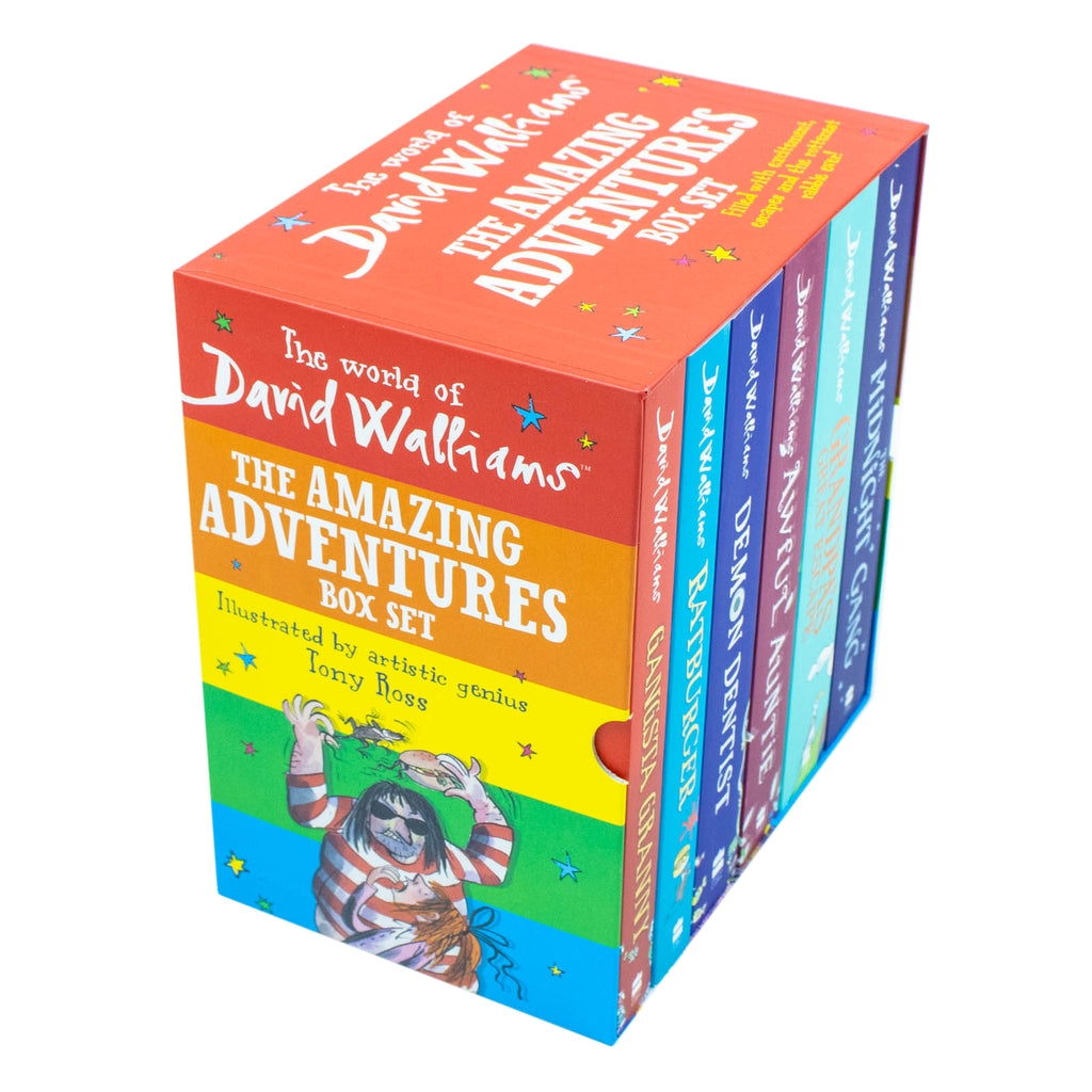 David Walliams' Amazing Adventures Box Set - 5 Adventure Books for Kids ...