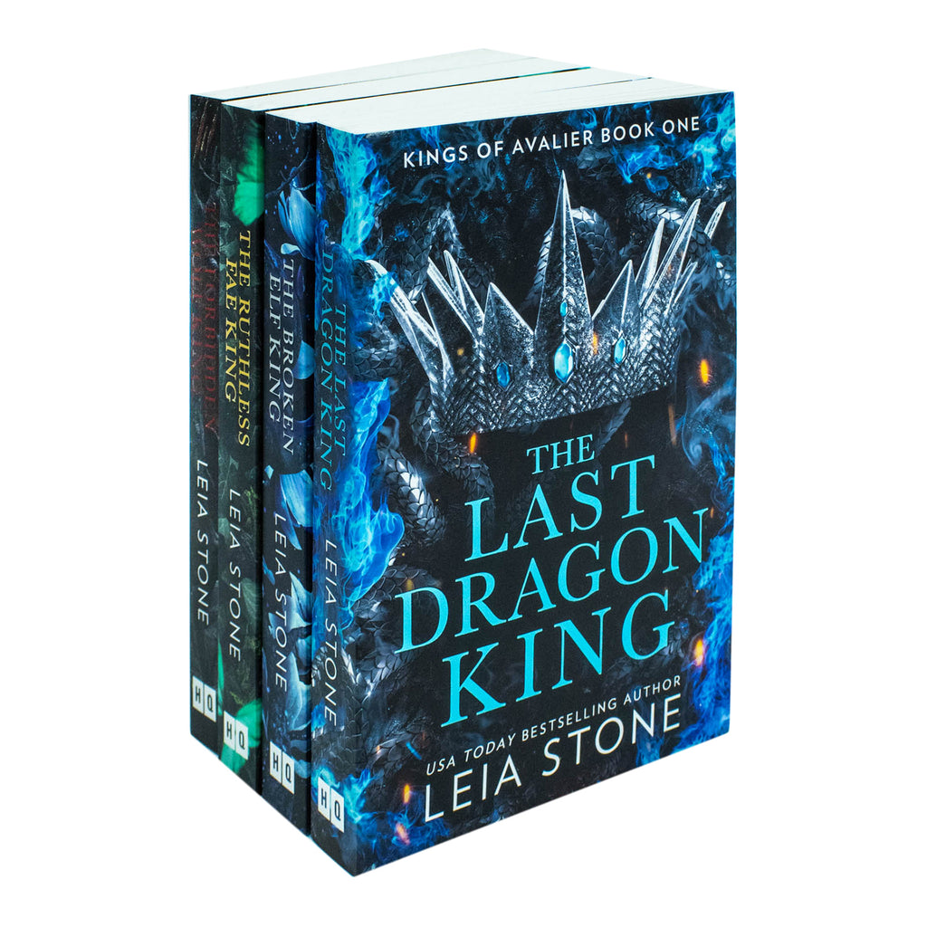 Kings of Avalier 4 Books Set by Leia Stone for Young Adult Readers ...
