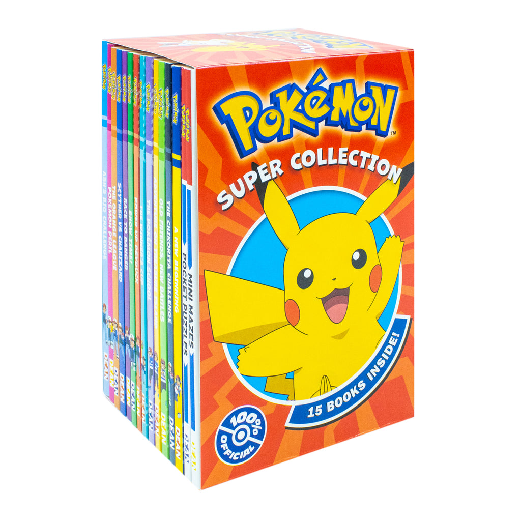 Pokemon Super Collection Box Set - 15 Adventure Books for Kids ...
